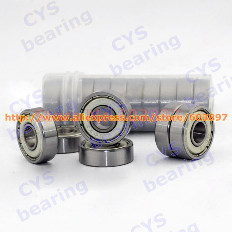 605ZZ Bearing 5x14x5 mm Miniature 605Z S605ZZ F605... – Vicedeal