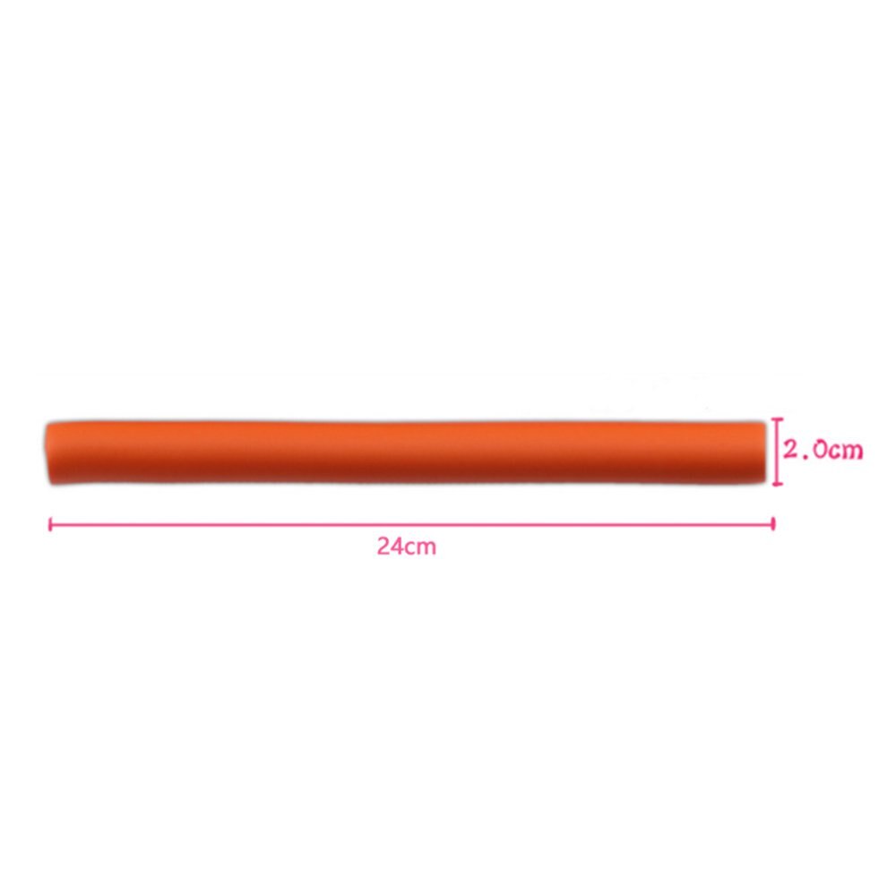 10 Stck Weiche Gummi Haar Curler wiederverwendbar ... – Grandado