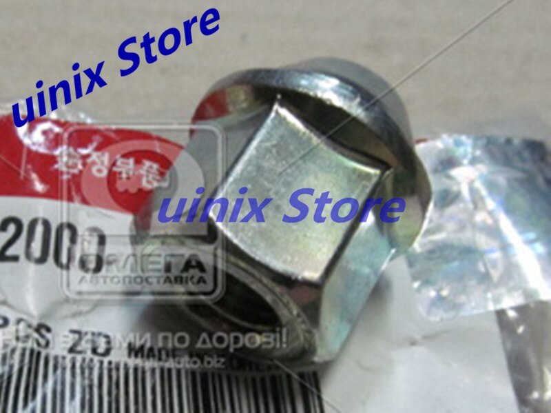 Een Set 5 STUKS Wiel Lug Bolt Moeren 12x1.5mm VOOR... – Grandado