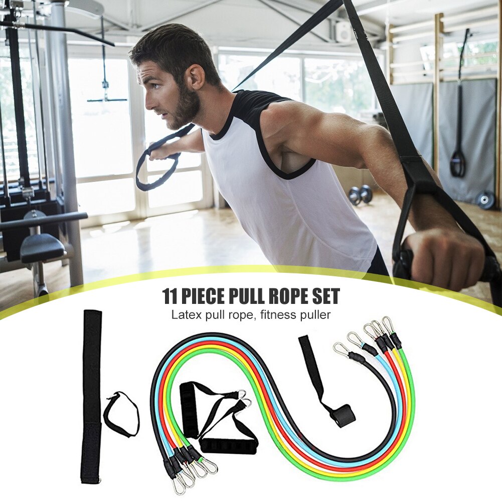 11 Stks/set Fitness Weerstand Bands Sporter Appara... – Vicedeal