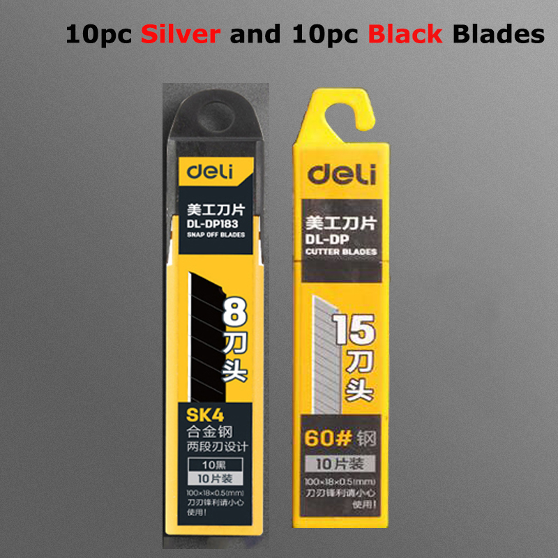 Deli Nusign Retractable Aluminum Utility Knife Box... – Grandado