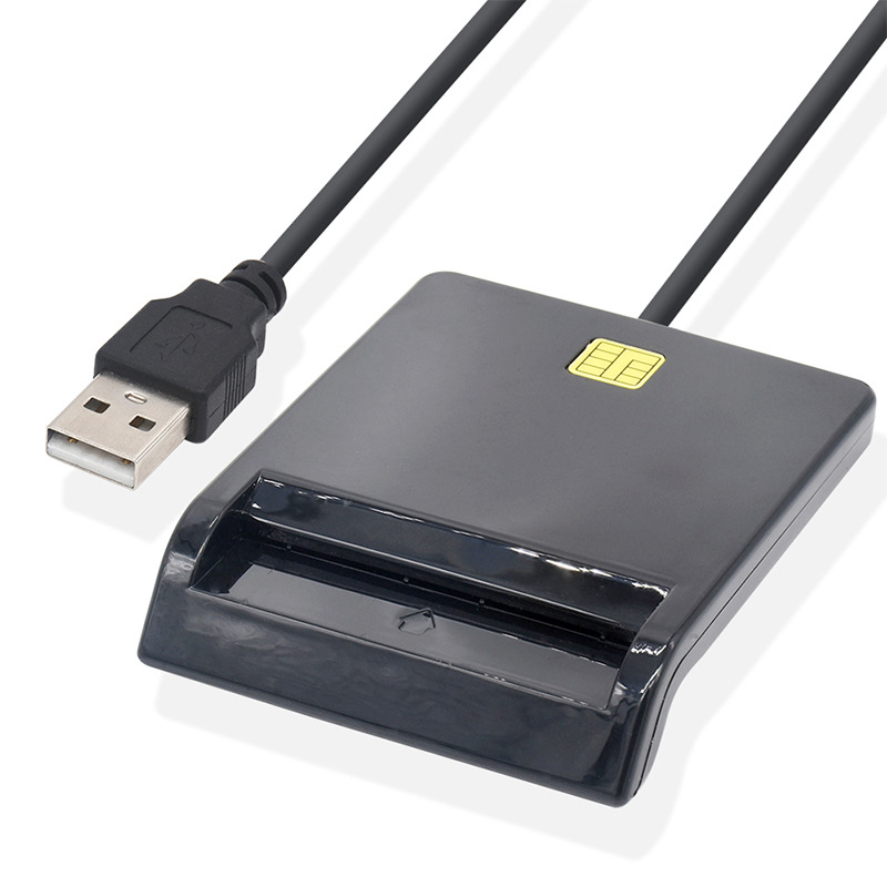 USB Smart Card Reader for Bank Card IC/ID EMV Card... – Grandado