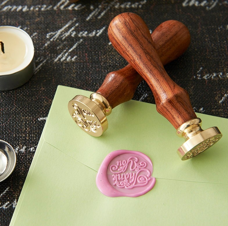blessing words Wax sealing wax seal letter envelop... – Grandado