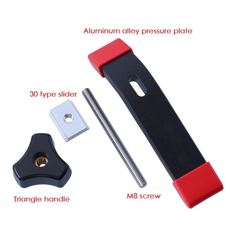 T Clamp Wood Clamp Slide Slot Track Stopper Woodwo... – Grandado