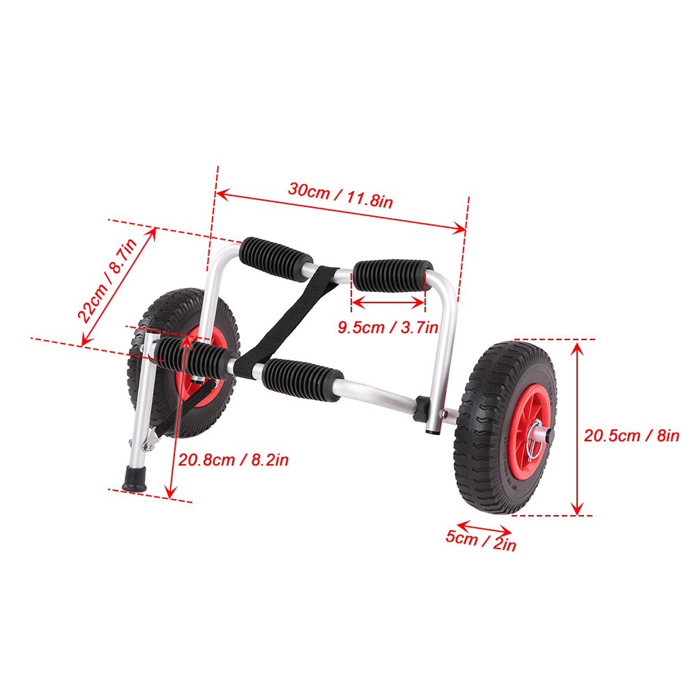 Portable Lightweight Folding Boat Kayak Carrier st... – Grandado