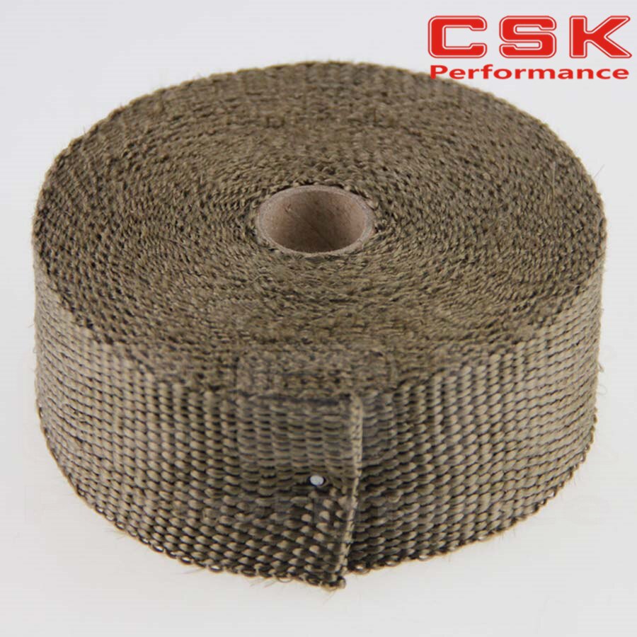 Basalt Exhaust Pipe Header Wrap Tape 30FT 10m Turb... – Grandado