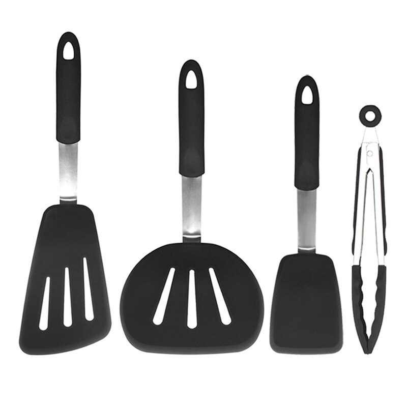 2 Pcs Silicone Turners Spatula Set Pancake Flipper... – Grandado