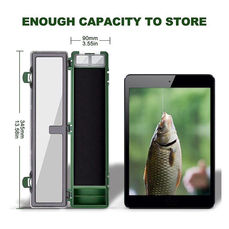 Karper Rig Doos Met Vis Haak, Karpervissen Opbergd... – Vicedeal