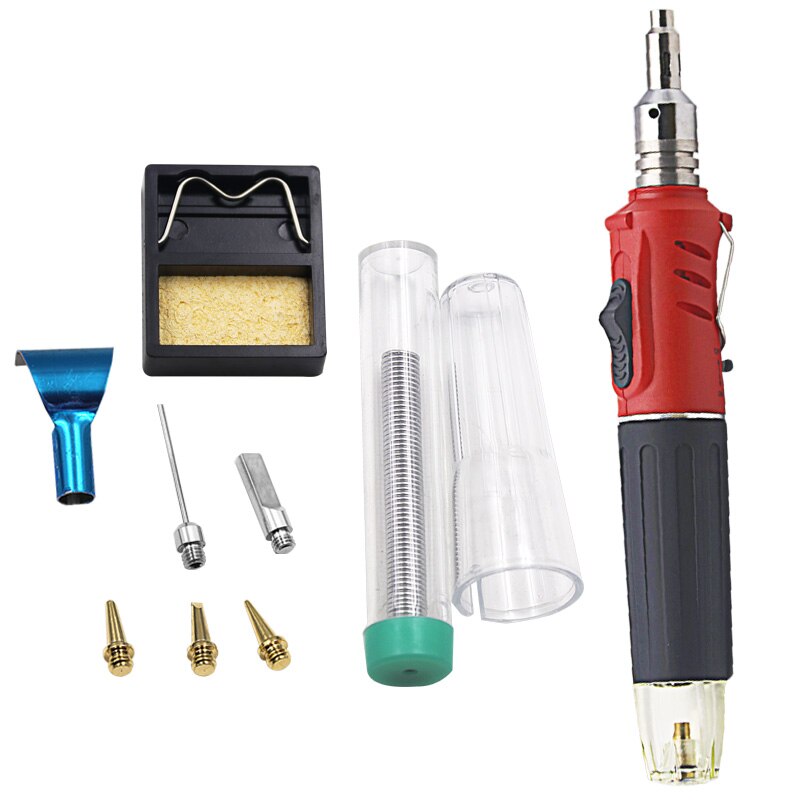 10 In 1 Hs-1115 K Professionele Butaan Gas Soldeer... – Vicedeal