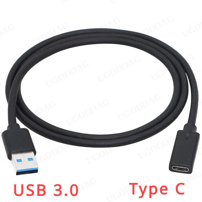 20/100/150cm usb 3.0 type a han til usb 3.0 type c... – Grandado