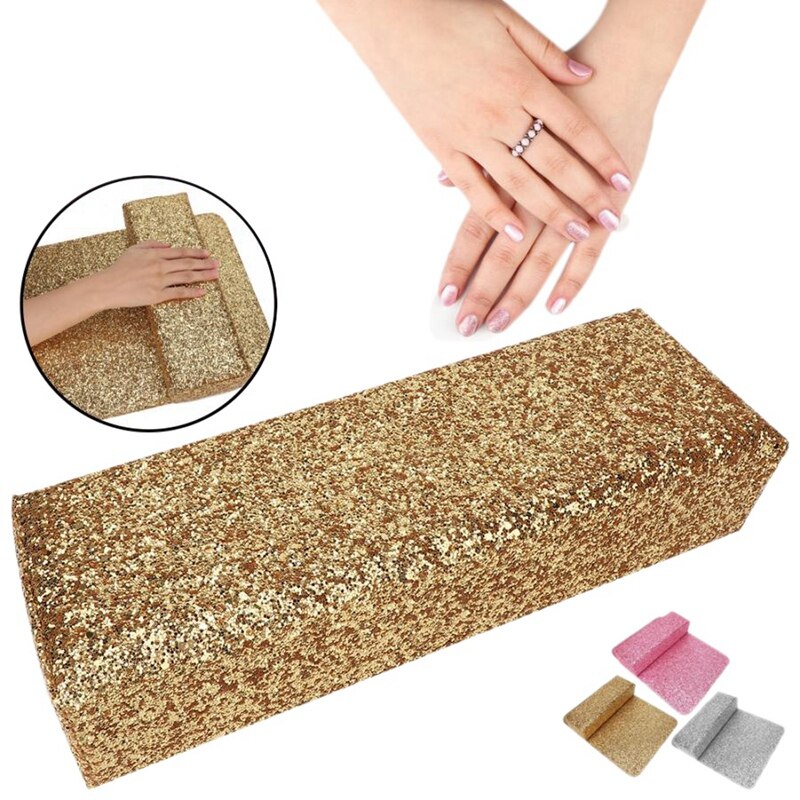 Manicure Table Shinning Sequins Nail Art Table Mat... – Grandado