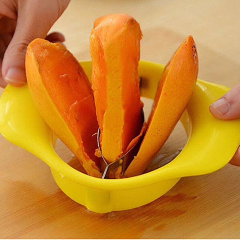 1PCS Mango Slicer Cutter Peach Fruit Corer Chopper... – Grandado
