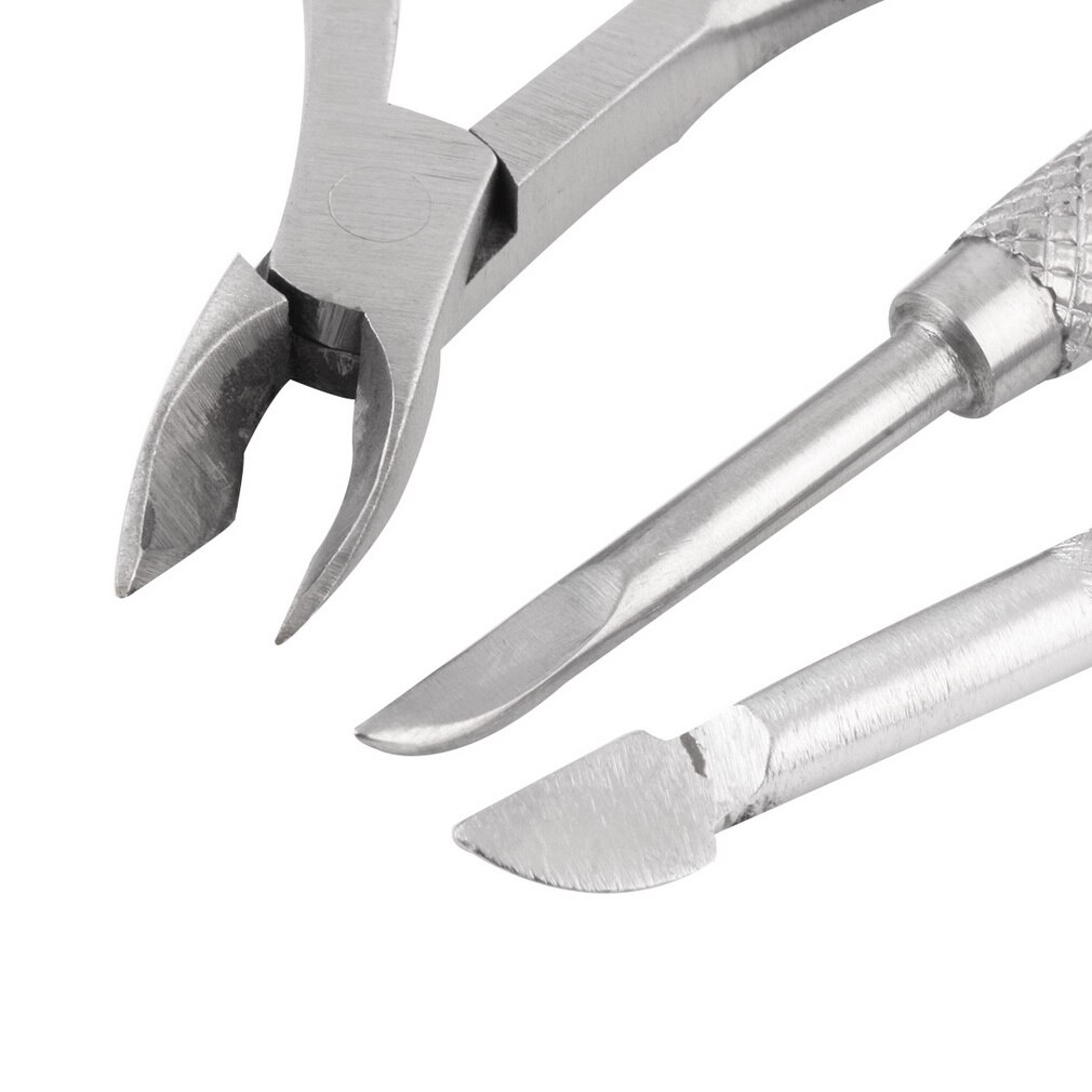 3Pcs/ Set Stainless Steel Nail Cuticle Nipper Tool... – Grandado
