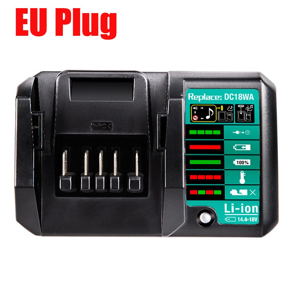For Makita 14.4V-18V Li-Ion Battery Charger DC18WA... – Grandado
