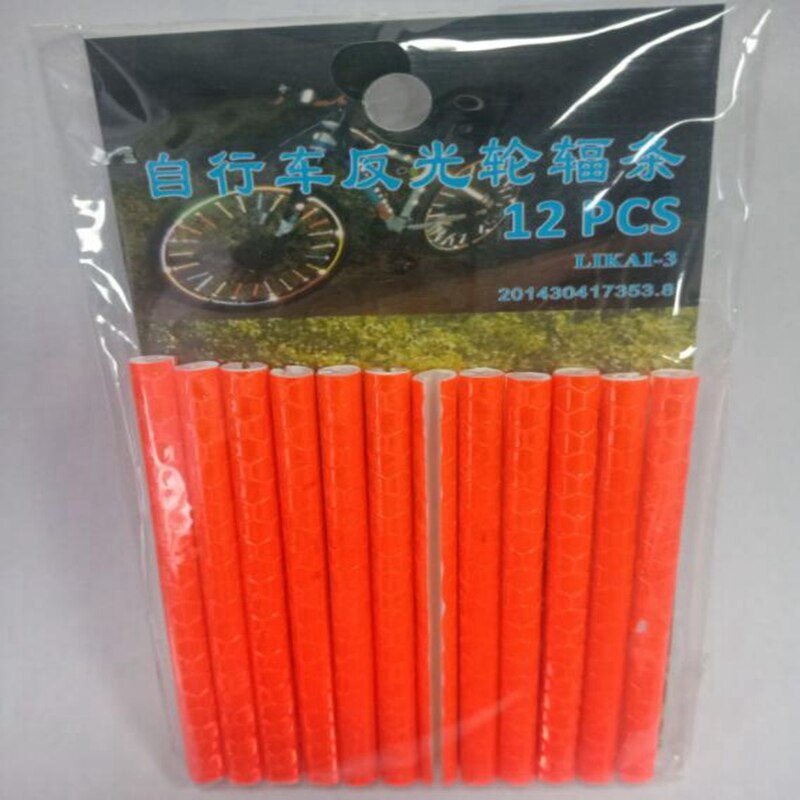 Colorful reflective spokes bicycle spokes decorati... – Grandado