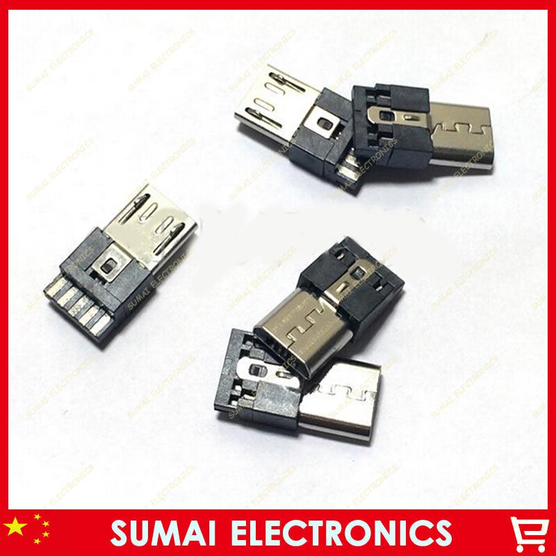 Conector micro usb 5P macho, 50 unids/lote, 5 pine... – Grandado