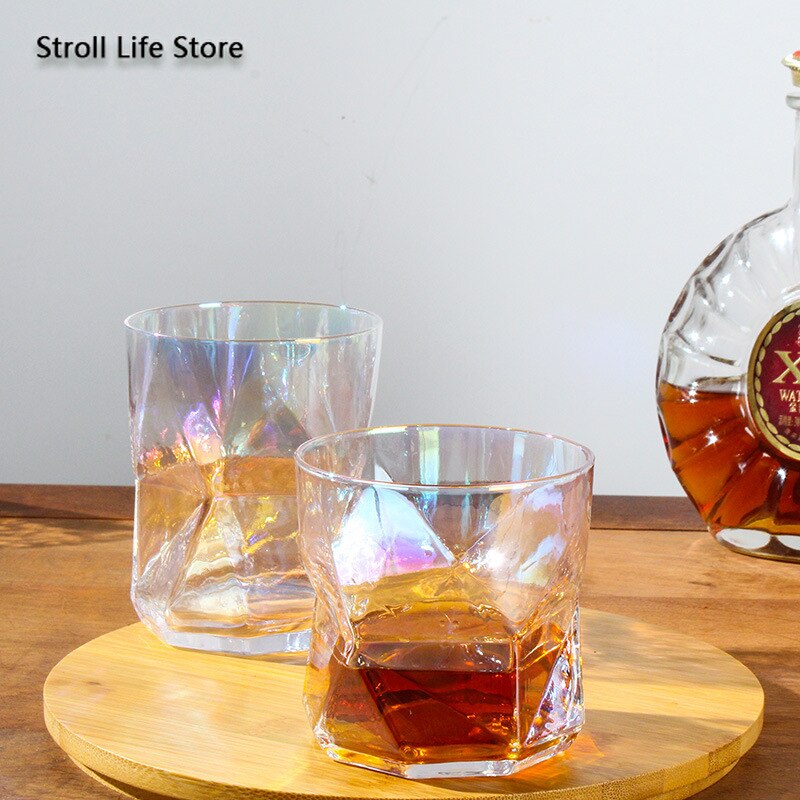 Nordic Whiskey Glass Cup Wine Glass Colorful Cup C... – Grandado