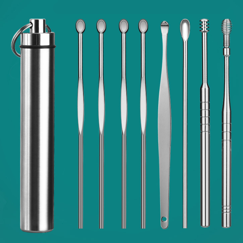 7/8Pcs Ear Wax Cleaner Removal Tool Earpick Sticks... – Grandado