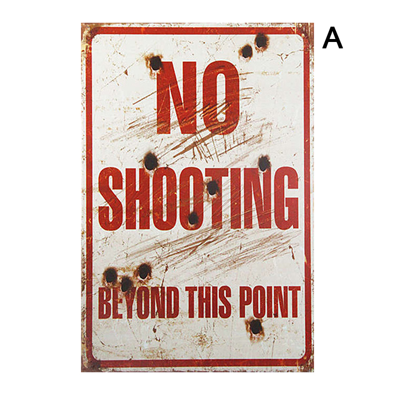 Vintage Plaque Metal Stickers Tin Sign Pub Club Ga... – Vicedeal