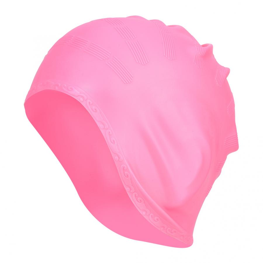 Swimming Pool Cap 1Pc Sport Swim Silicone Hat Stre... – Grandado