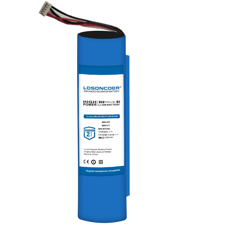 3300mAh SRS-X55 SRS-X77 SRS-BTX300 Battery For Son... – Grandado