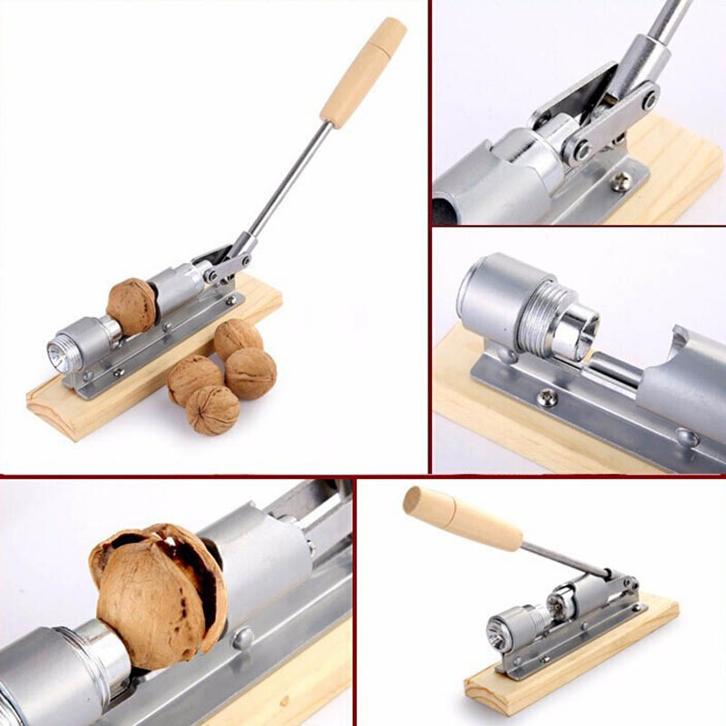 Walnut Nutcracker Manual Stainless Steel Nut Crack... – Grandado