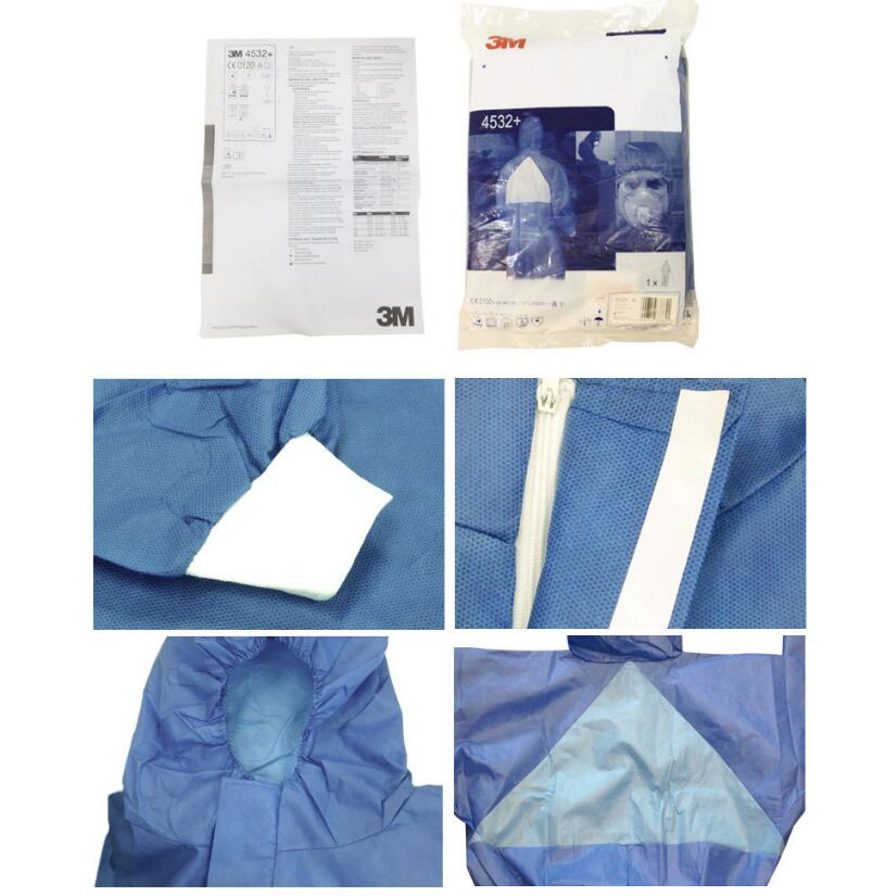 3M Men Women Disposable Anti-static Coverall Hoode... – Grandado