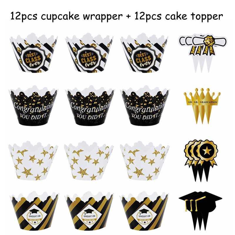 Graduation Balloons Congrats Grad Paper Garland Ba... – Grandado