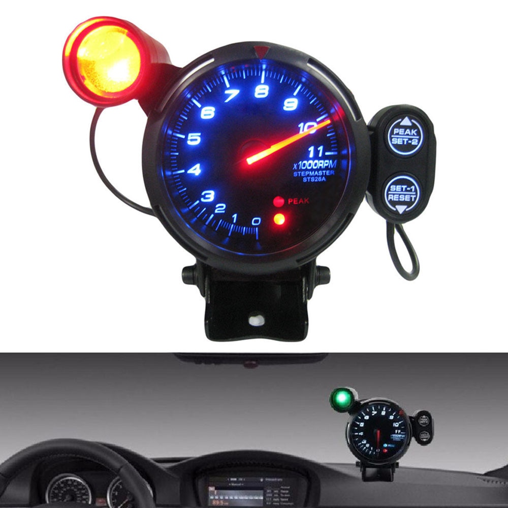 80 Mm Snelheid Toerenteller Kit Blauw Led 11000 Rp... – Grandado