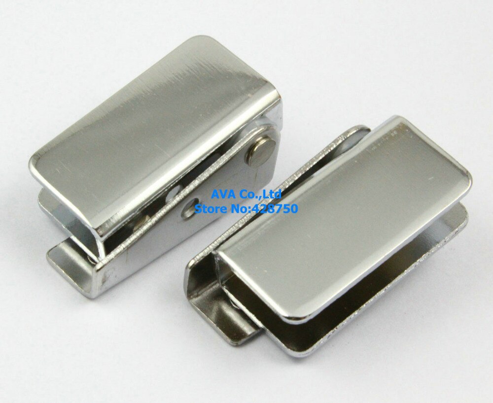 4 Pieces Cabinet Glass Pivot Door Hinge Clamps For... – Vicedeal