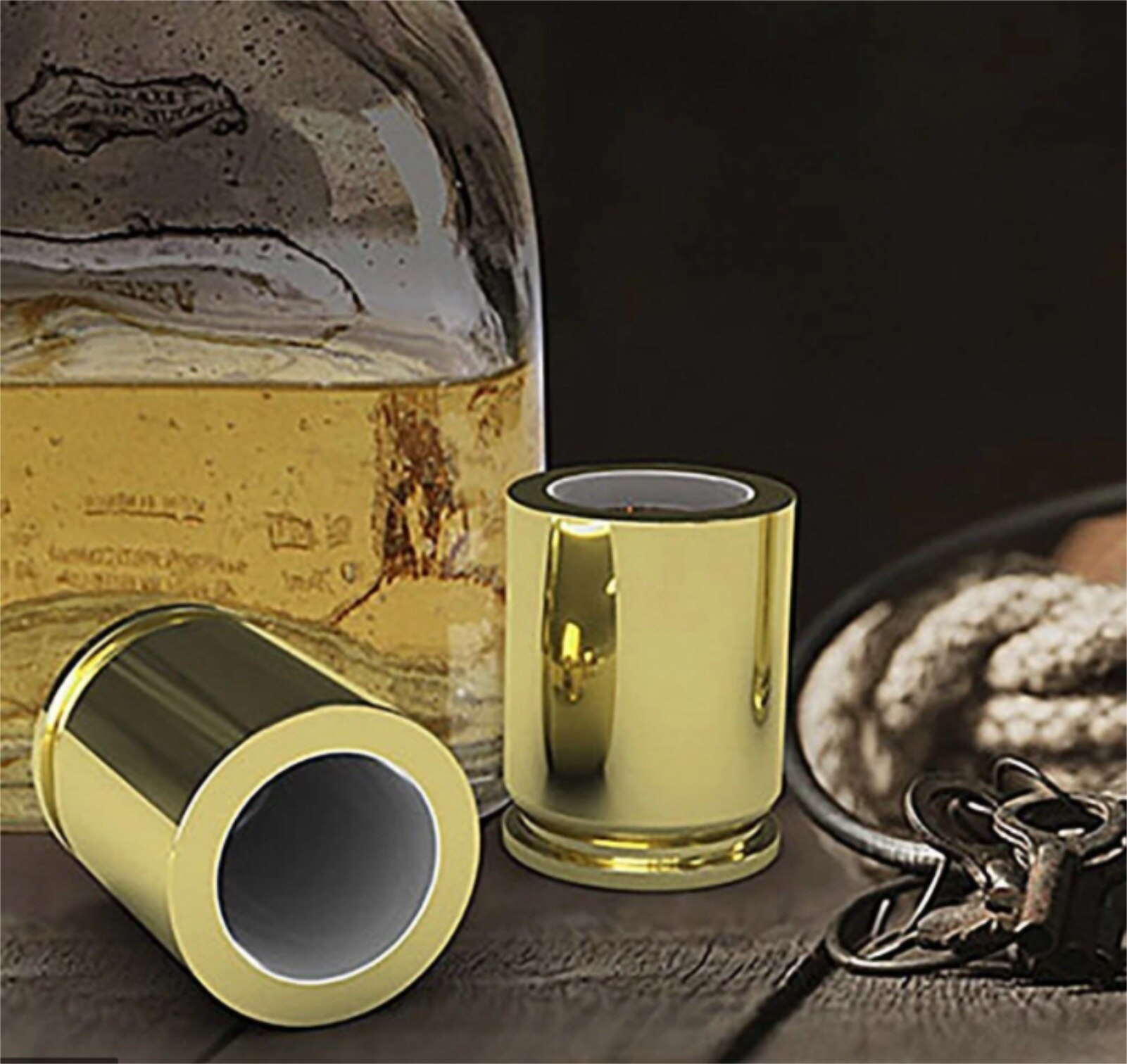 2pcs 50ml Stainless Steel Shot Glasses Bartender S... – Grandado