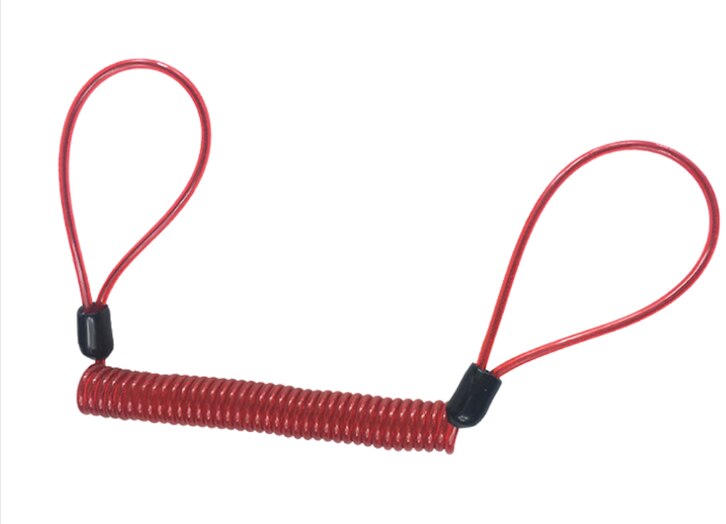 Motorcycle disc brake lock rope helmet anti-theft ... – Grandado