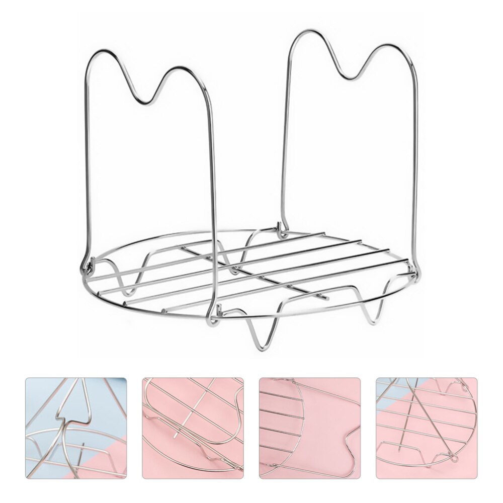 Stainless Steel Steaming Rack Practical Kitchen Fo... – Vicedeal