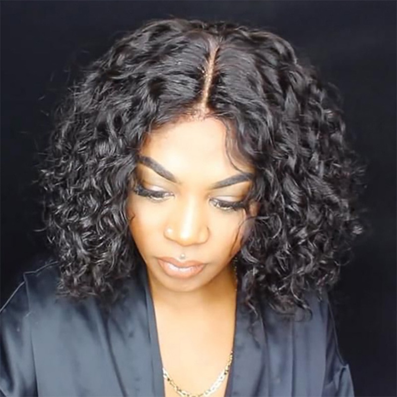 Black African Women's Wig Small Curly Hair Tube Wr... – Grandado