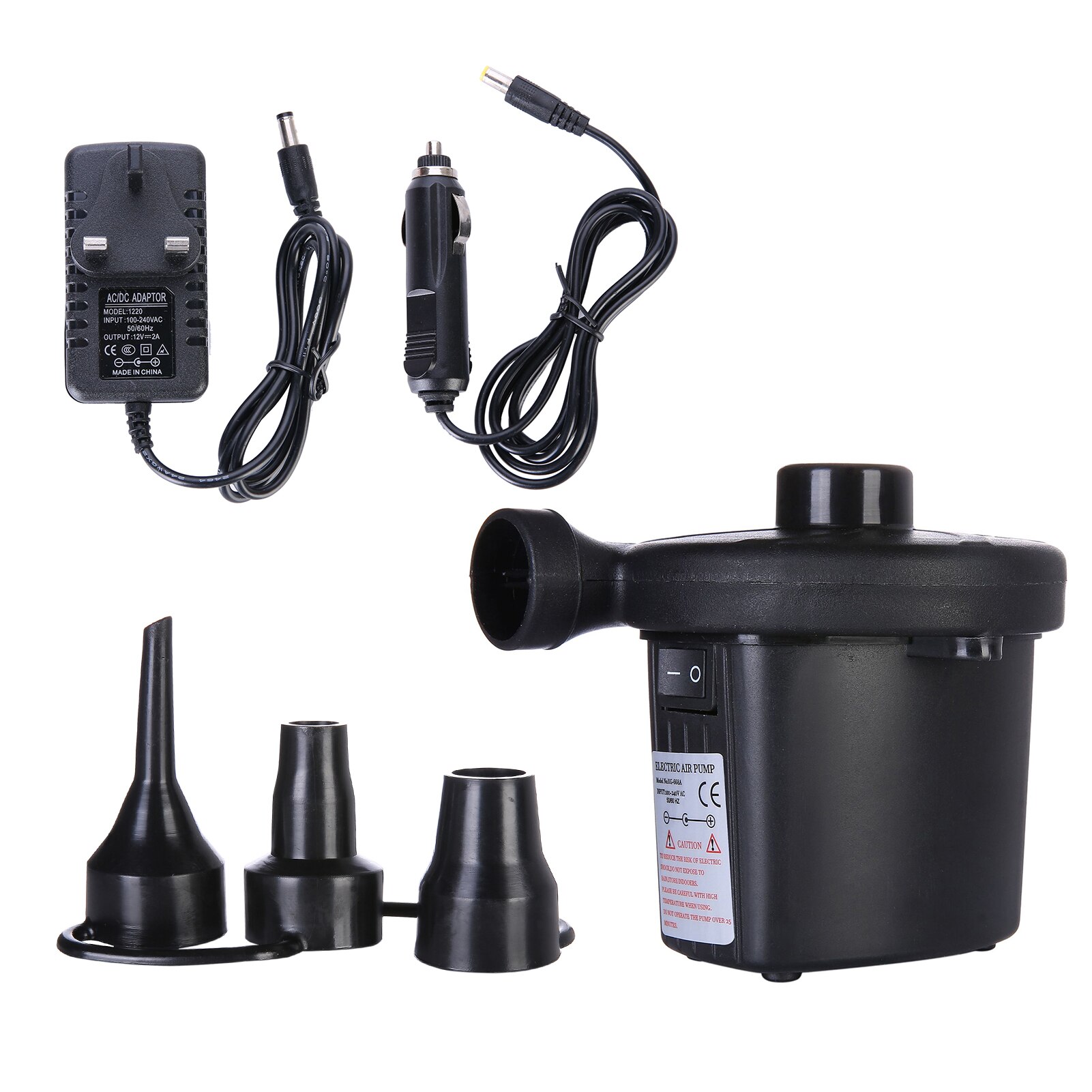 Electric Air Pump Quick Fill Inflator for Inflatab... – Grandado