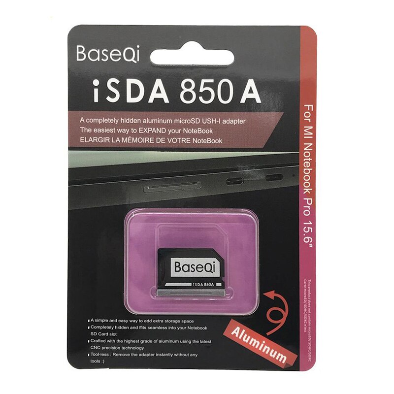 BaseQi Xiao Mi 850A Aluminum Micro SD Adapter SD C... – Grandado