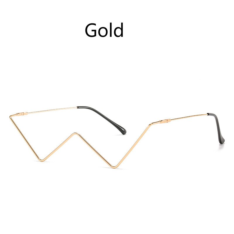 Diamond Steampunk Sunglasses Frames Triangle Eyegl... – Vicedeal