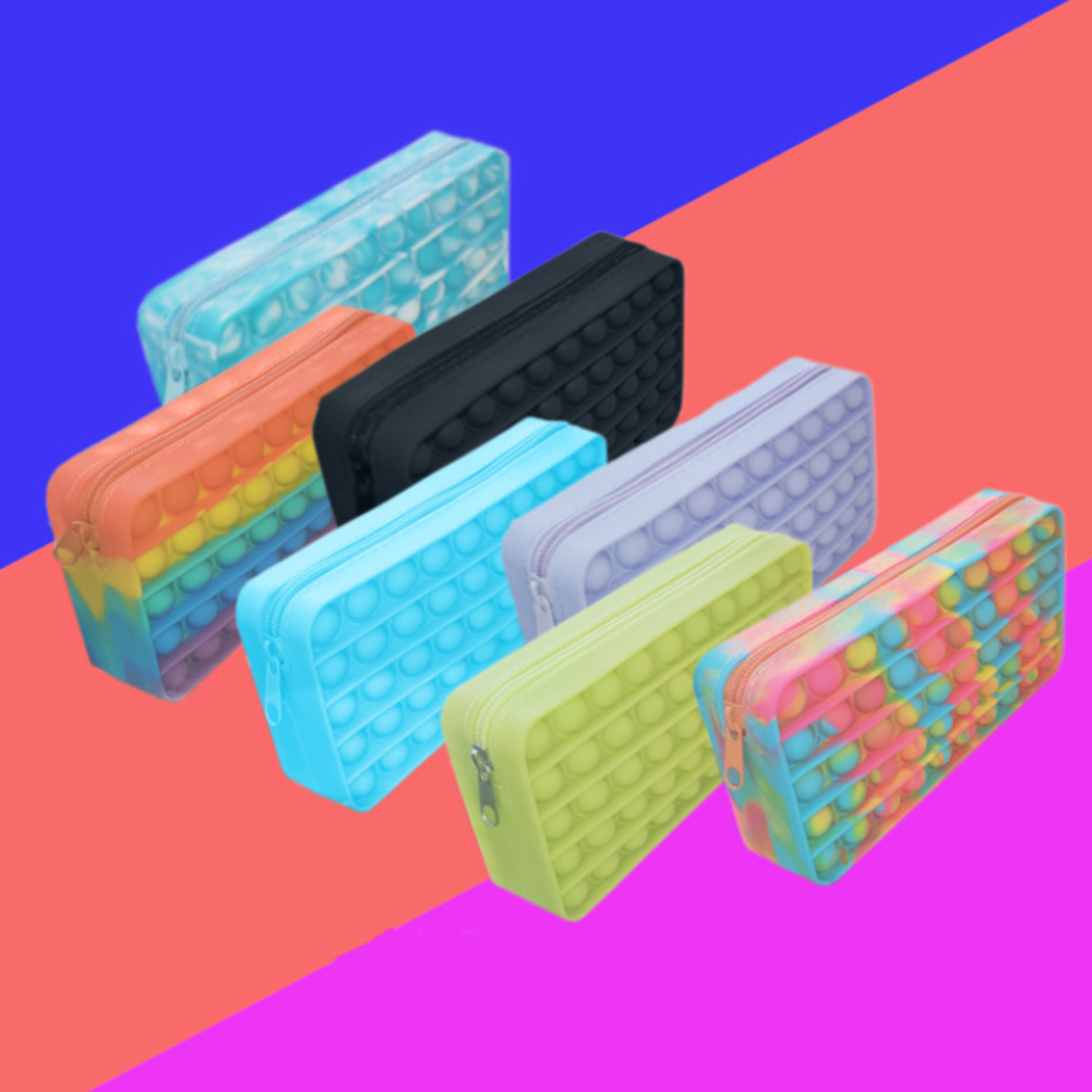 Push Bubble Fidget Toys Pencil Case Children Stres... – Grandado