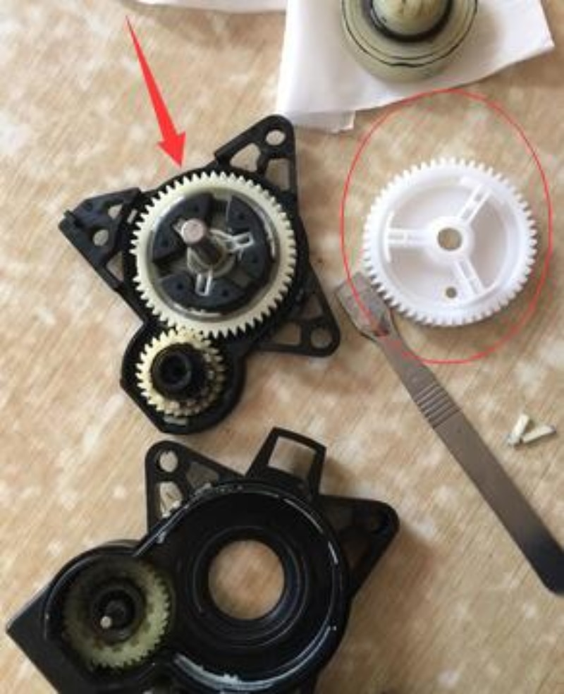 car window glass lift motor gear worm gear for Maz... – Vicedeal