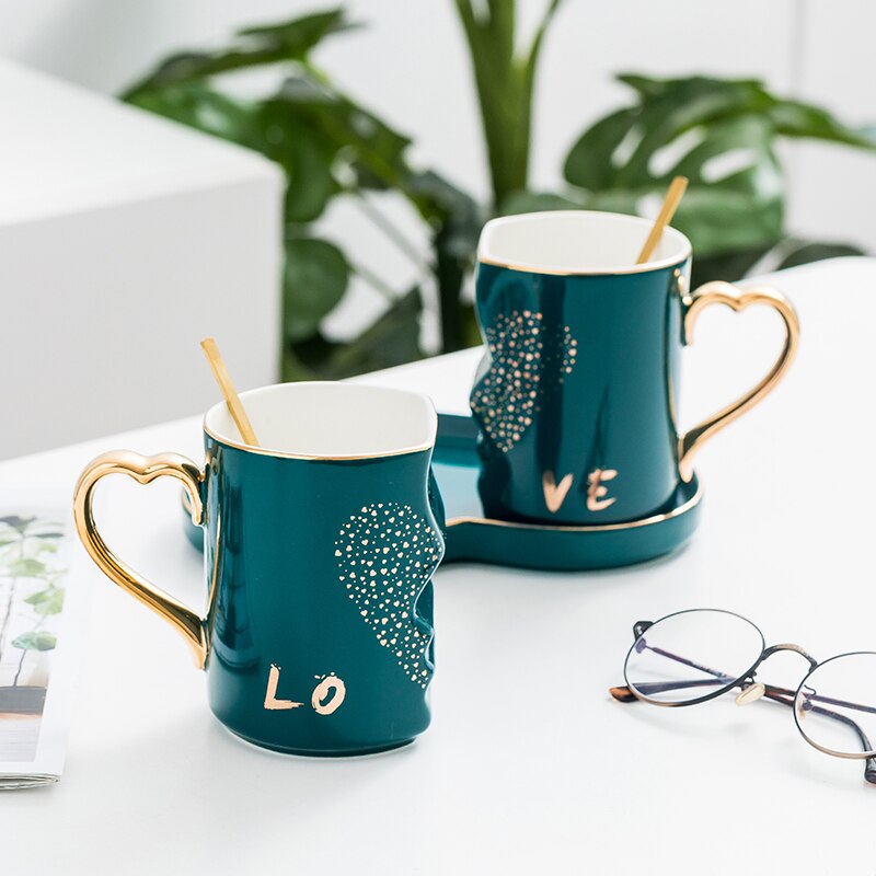 European Luxury Tea Cups and Saucers Set Gold Rim ... – Grandado