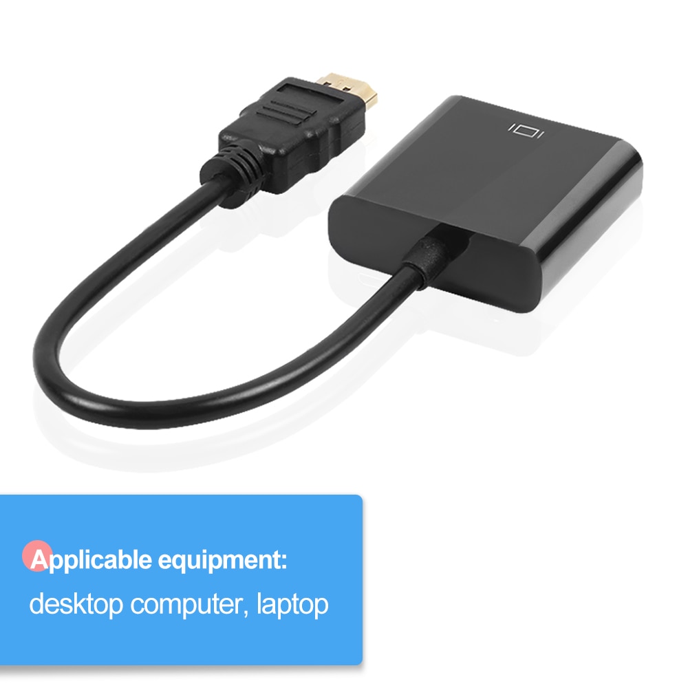 1080P HDMI to VGA Adapter HD Male To Famale Conver... – Grandado