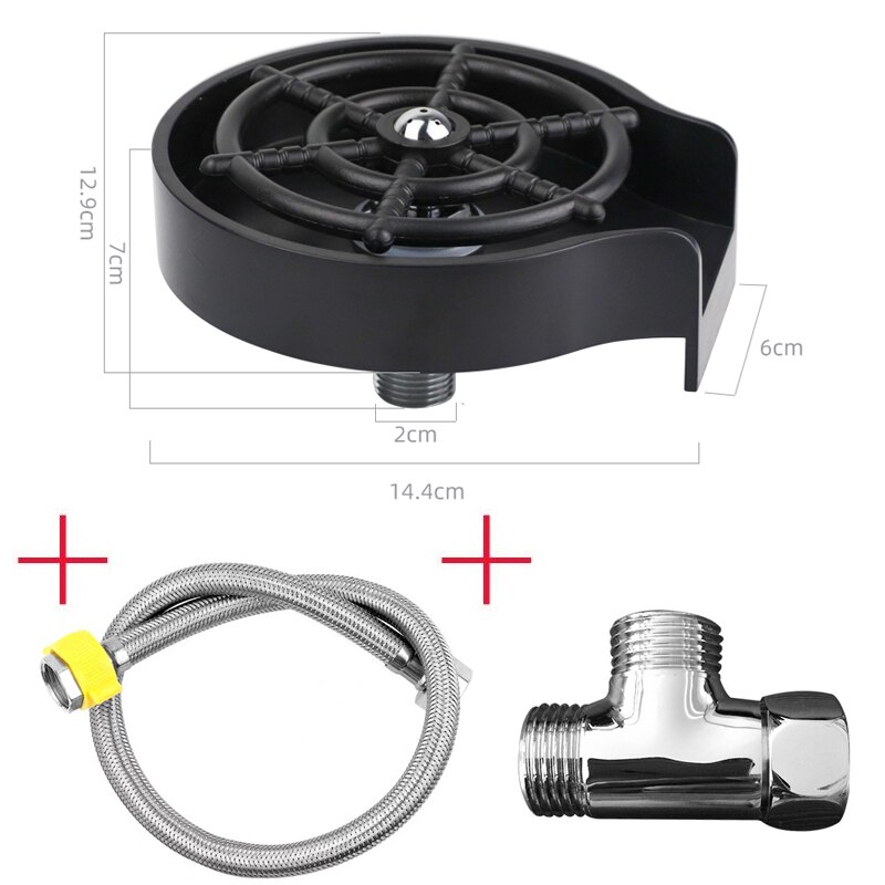 Rinser Automatic Glass Cup Washer High Pressure Ba... – Grandado