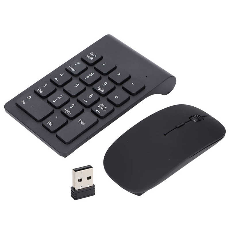 2.4GHz Wireless Keyboard Mini Digital Number Numer... – Grandado
