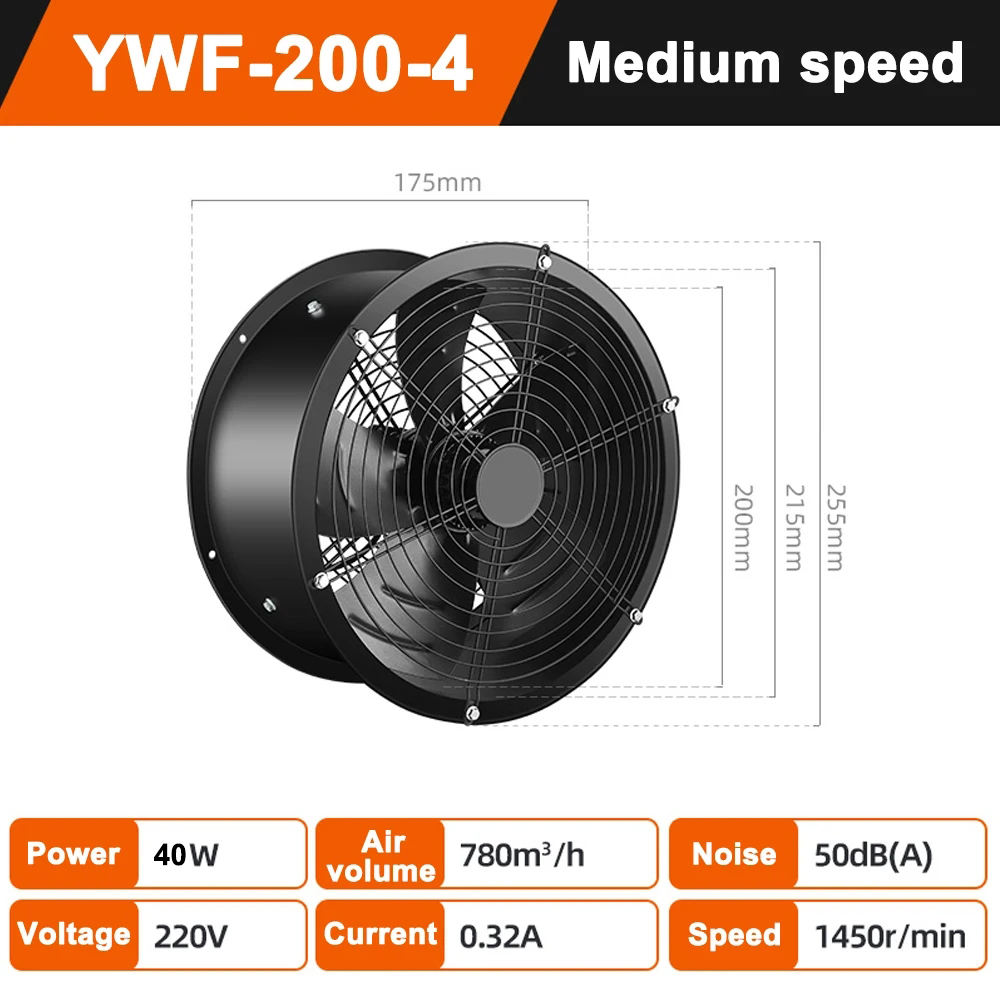 Geluidsarme Externe Rotor Axiale Ventilator Voor K... – Vicedeal