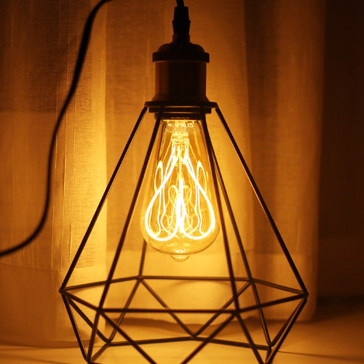 1Pc Lampshade Light Cage Guard Deformed Lamp Shade... – Grandado