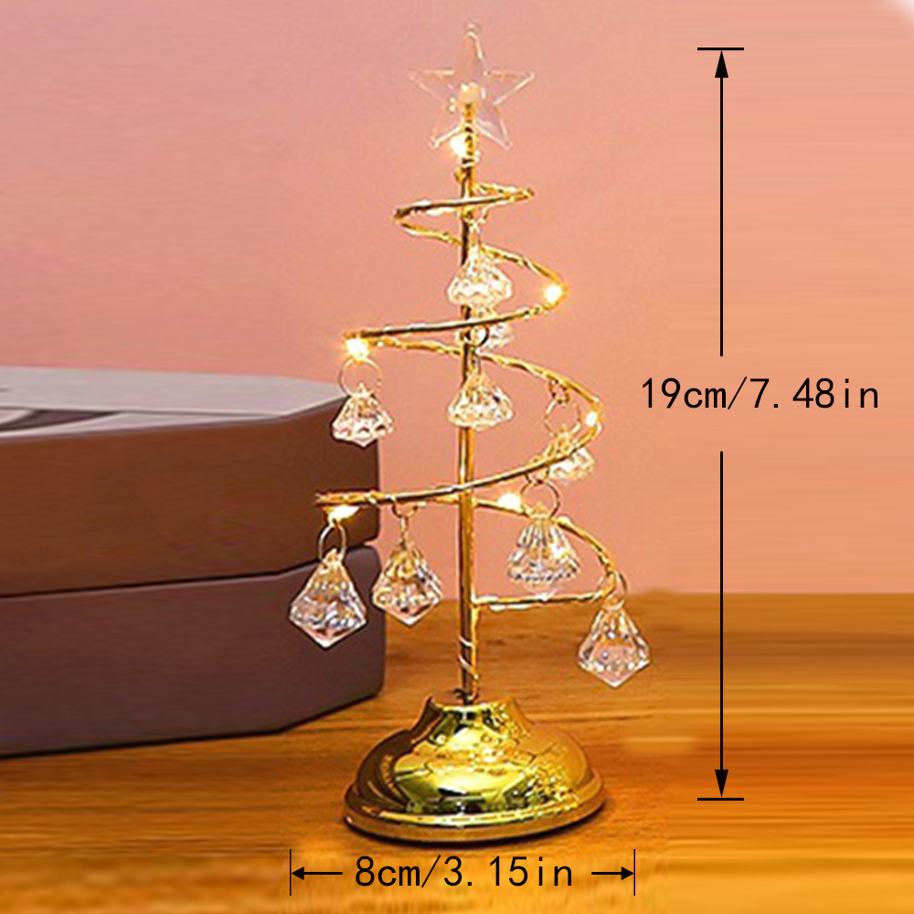 Electroplated Iron Tree Christmas Tree Decoration ... – Grandado