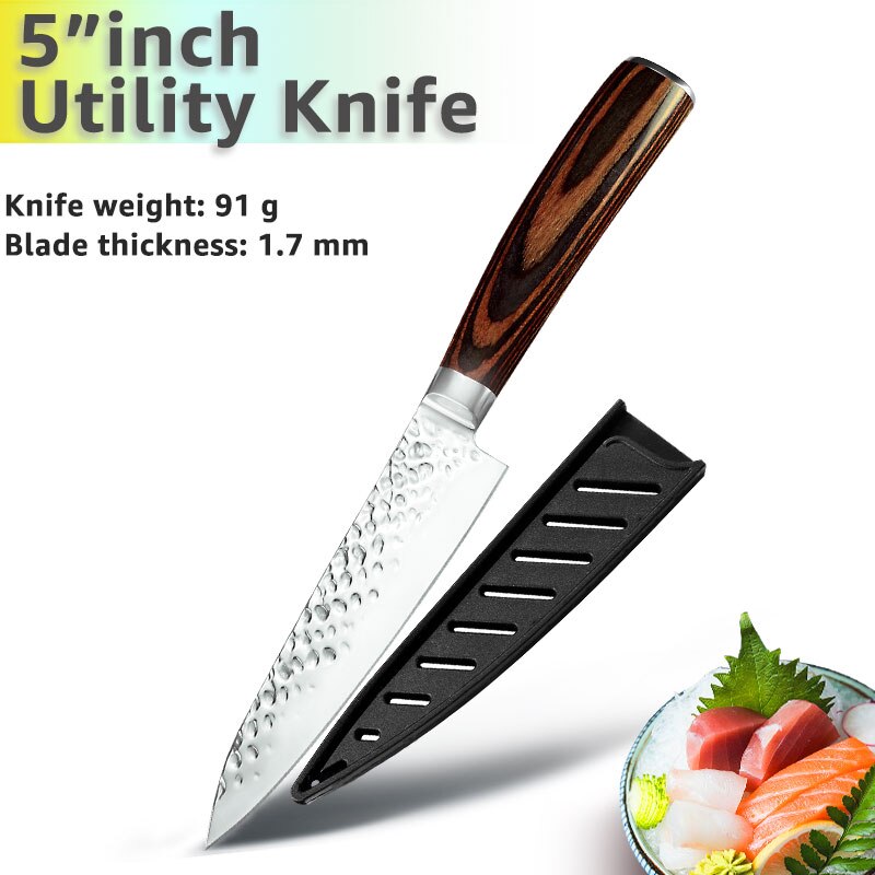 Keukenmes 8 Inch Professionele Japanse Chef Messen... – Grandado