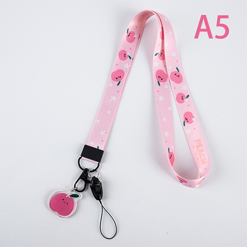 Cute Fruit Lanyard For Keys Phone Straps ID Card P... – Grandado