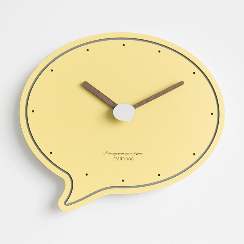 Nordic Wall Clock Colorful Modern Wall Clock Livin... – Grandado