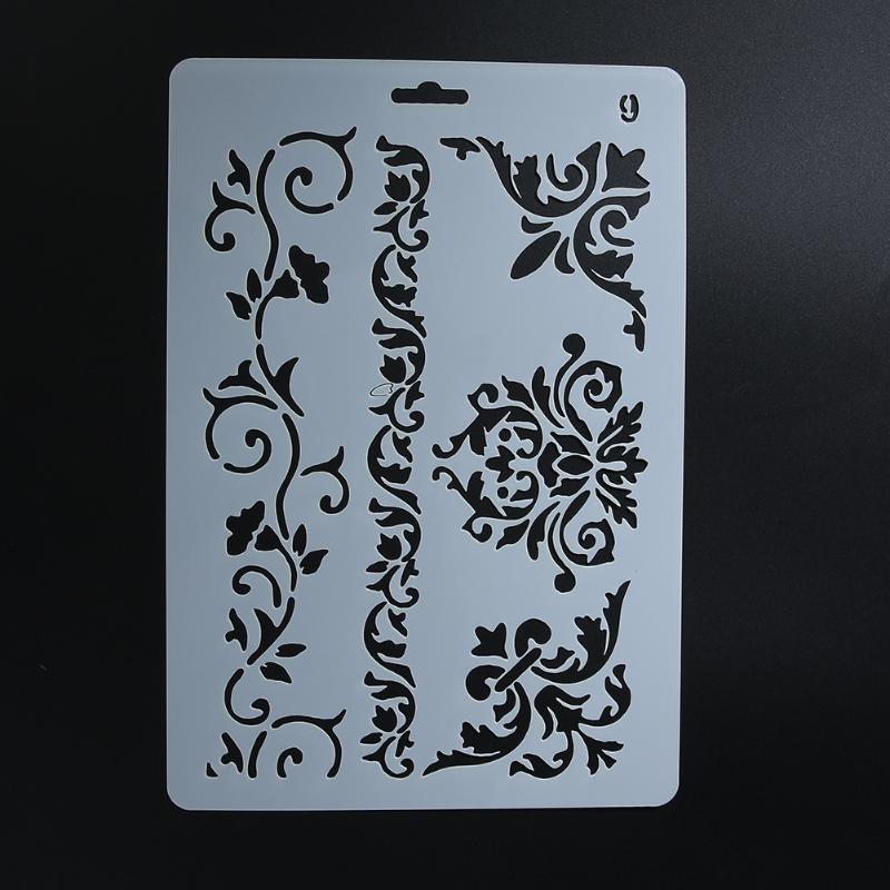 Bloem Kant Thema Hollow Heerser Stencils Voor Diy ... – Vicedeal